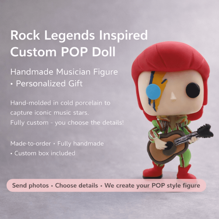 Custom POP David Bowie Inspired